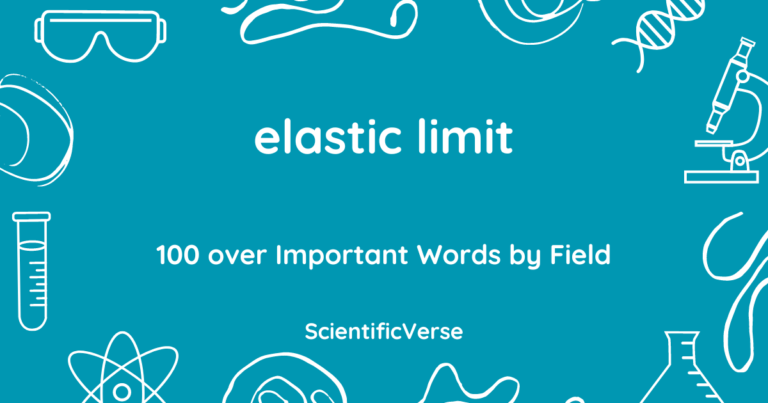 elastic limit - 弾性限界 - ScientificVerse