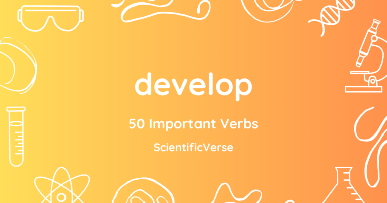 develop - 開発する - ScientificVerse